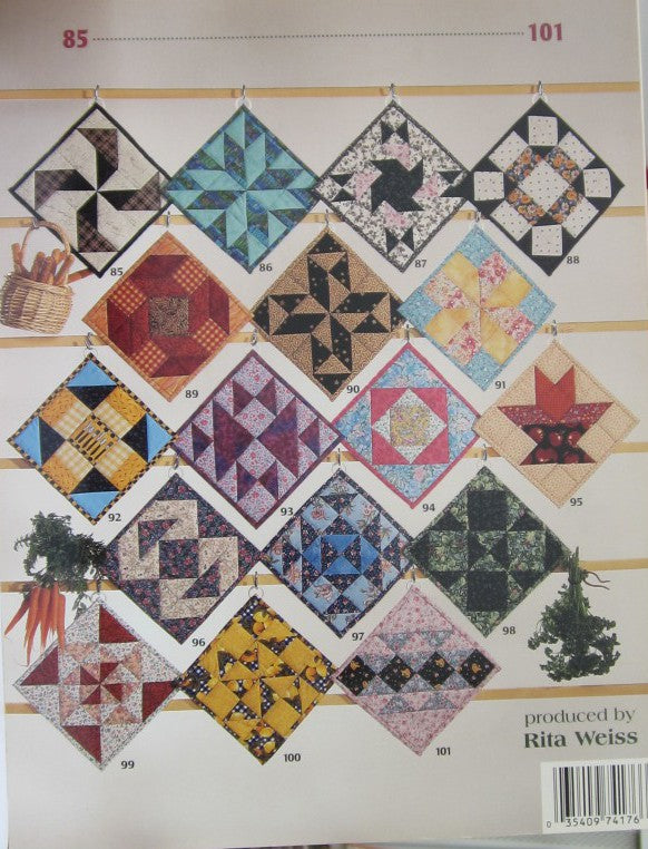 101 PATCHWORK POTHOLDERS– Sewing Patterns House
